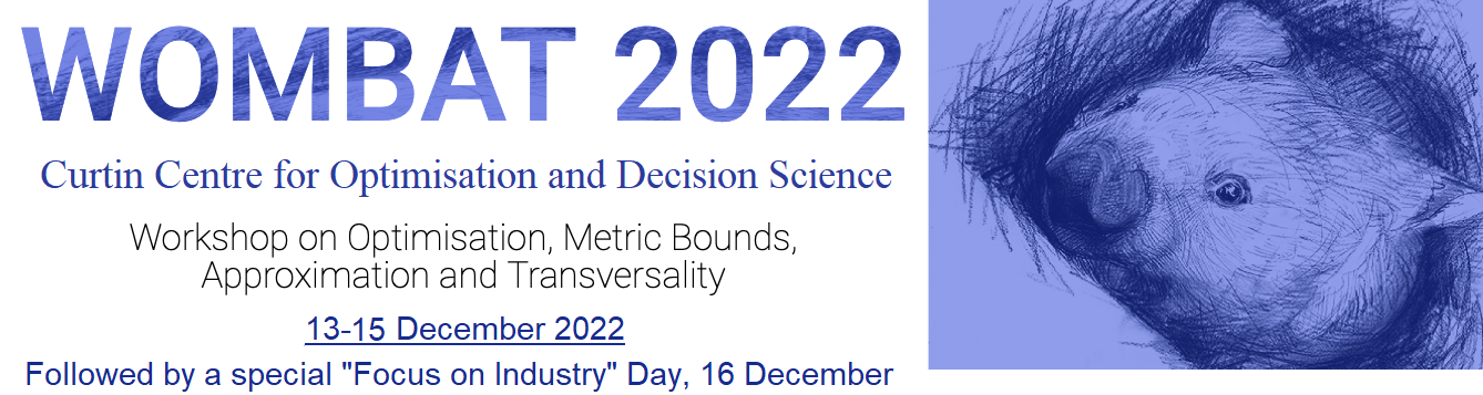 WoMBaT 2022 – Workshop on Optimisation, Metric Bounds, and Transversality